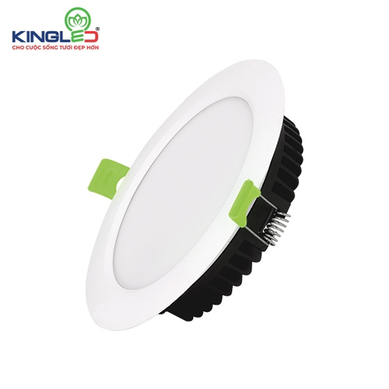 Đèn Led Âm Trần 12W Downlight Kingled Ruby Đổi Màu Mặt Trắng